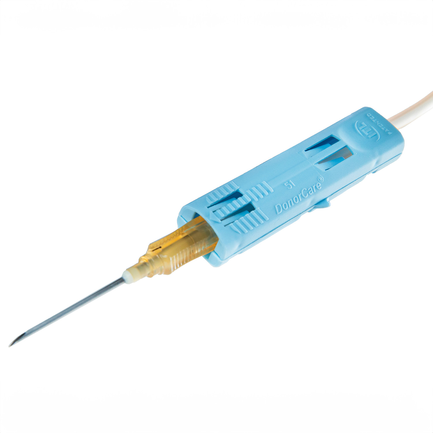 ITL BioMedical: DonorCare® Whole Blood Needle Guard