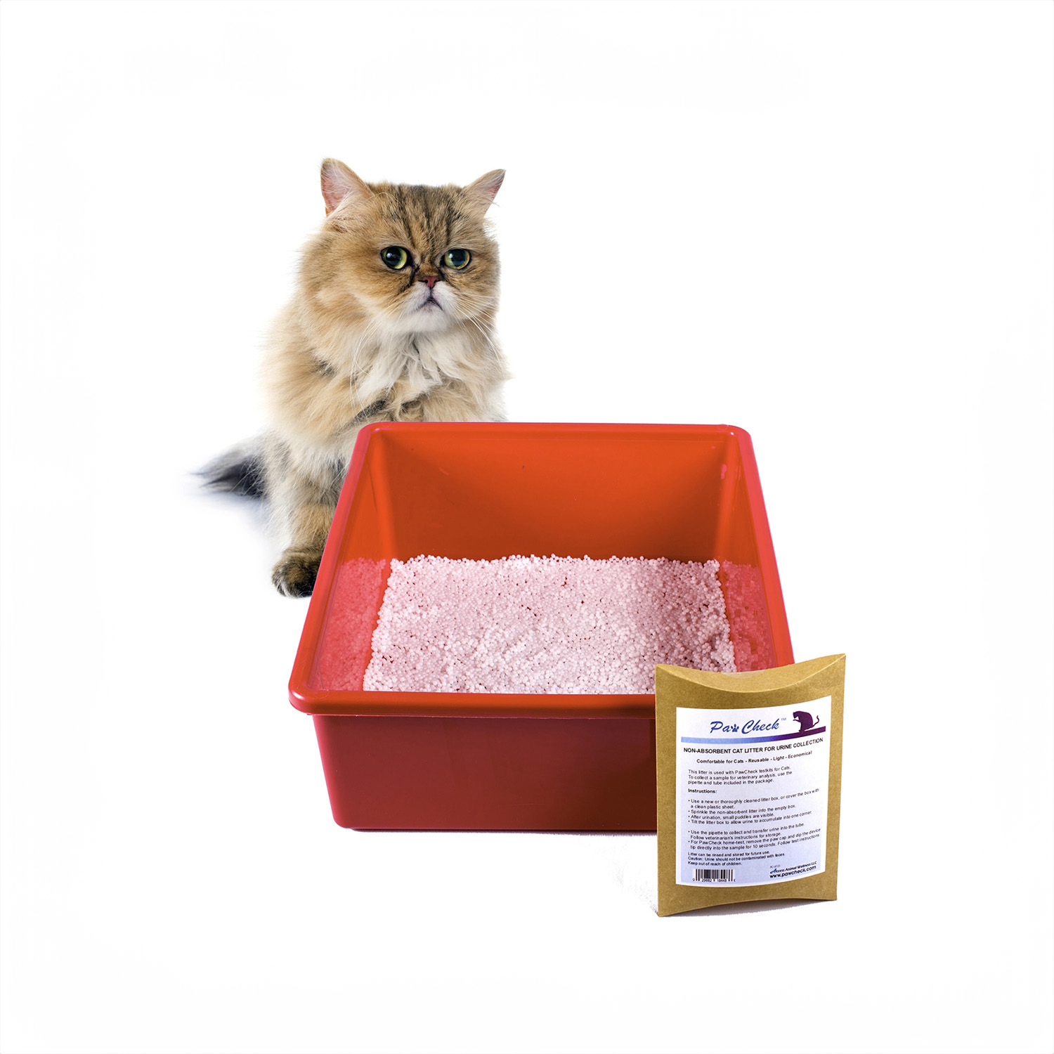 ITL BioMedical: PawCheck® UTI Test Kit for Cats with Non-Absorbent ...
